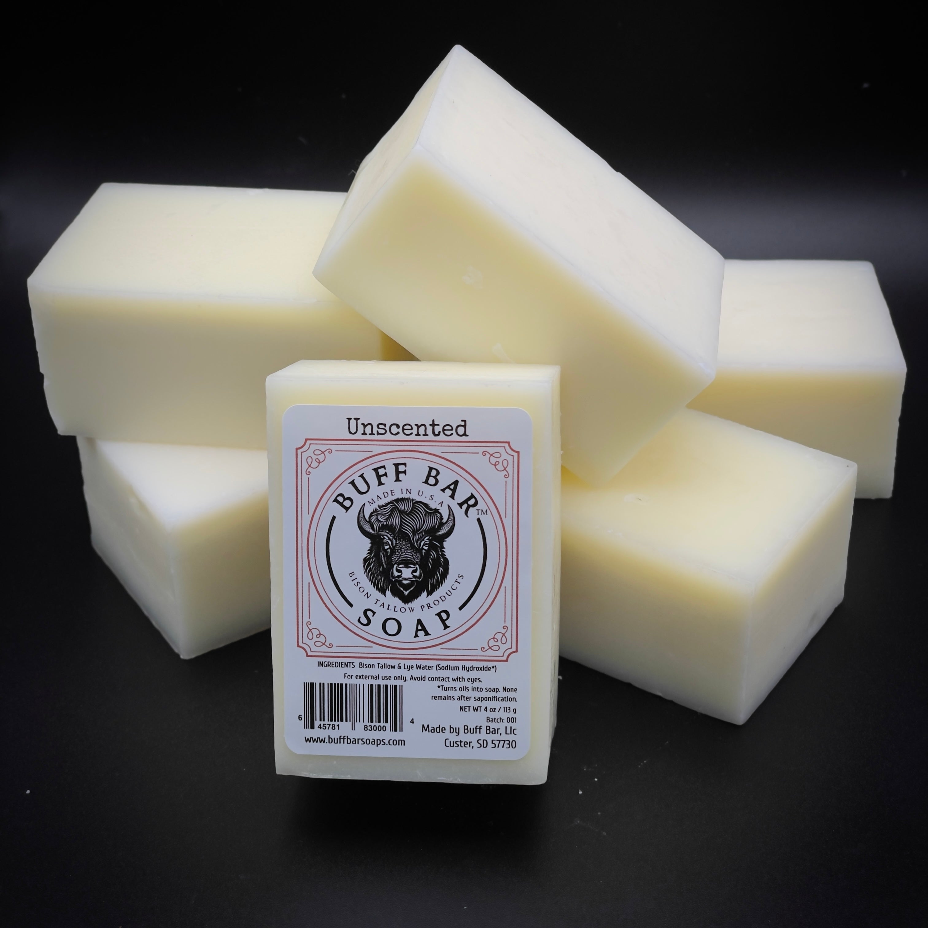 Natural Soap Buff Bar ™ – Big Crazy Buffalo